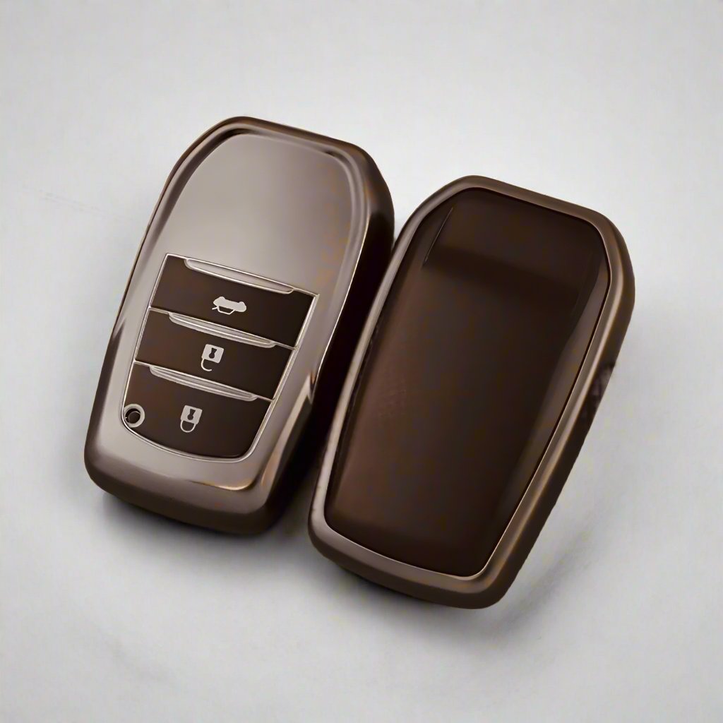 Toyota Key Cover - Metallic Finish | Camry, Corolla, RAV4, Hilux, Land ...
